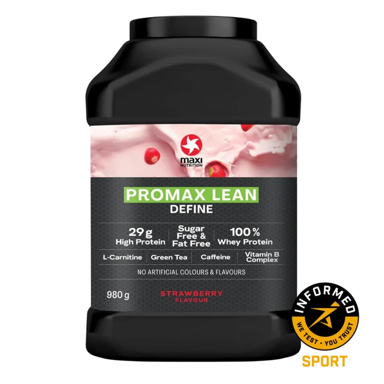 MAXI NUTRITION PROMAX LEAN ALL IN ONE PROTEIN POWDER (980gr) Φράουλα ...